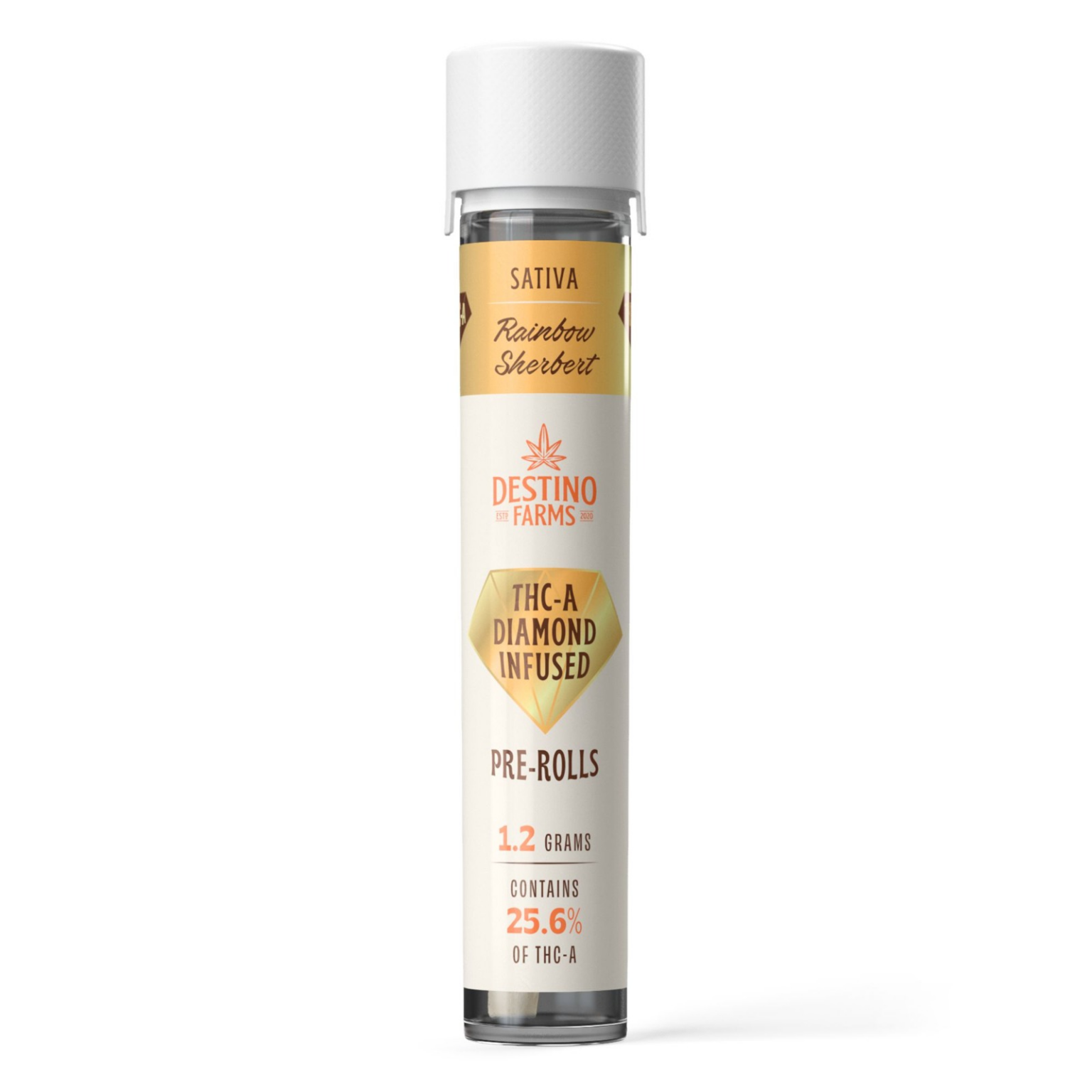 Buy Destino Farms THCA Diamond Infused Pre Rolls 1.2G Online - Destino Farms