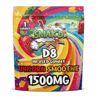 Smak'd 1500mg D8 Infused Gummy - Shop Online - Destino Farms