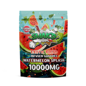 Buy TKO Smak'd Exotic Blend Delta 8 THC Infused Gummies | 10,000 MG ...
