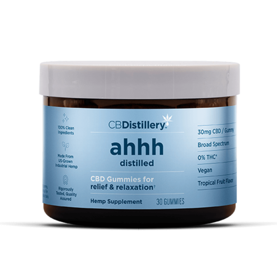 CBDistillery CBD Gummies for Relief and Relaxation – Tropical Fruit