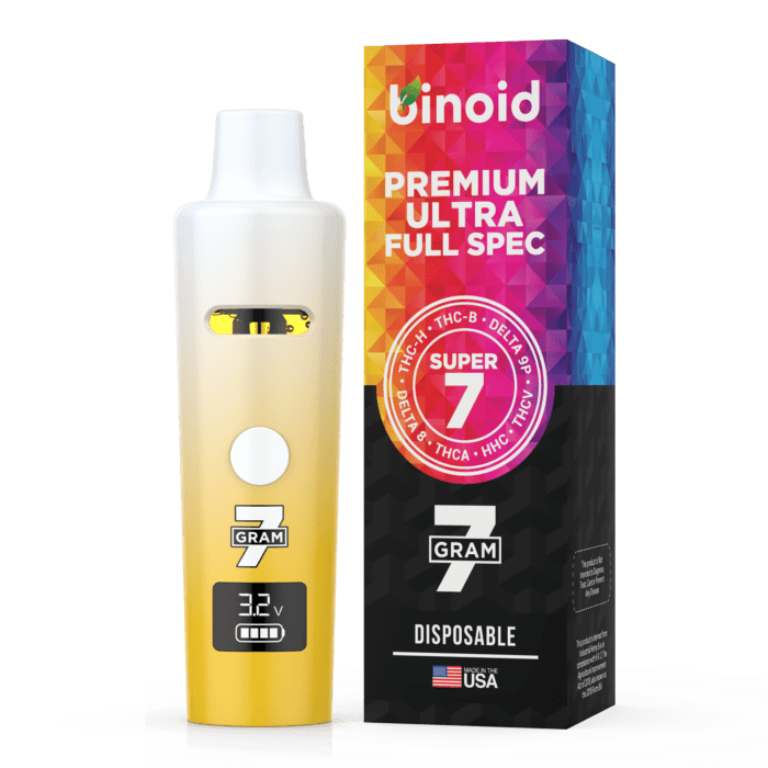 Binoid Premium Ultra Super 7 UFS Disposable Vape 7g Full Spectrum ...