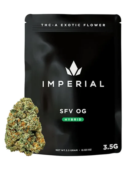 Imperial SFV OG THCA Flower 3.5g Hybrid Fakies Grade - Shop - Destino Farms