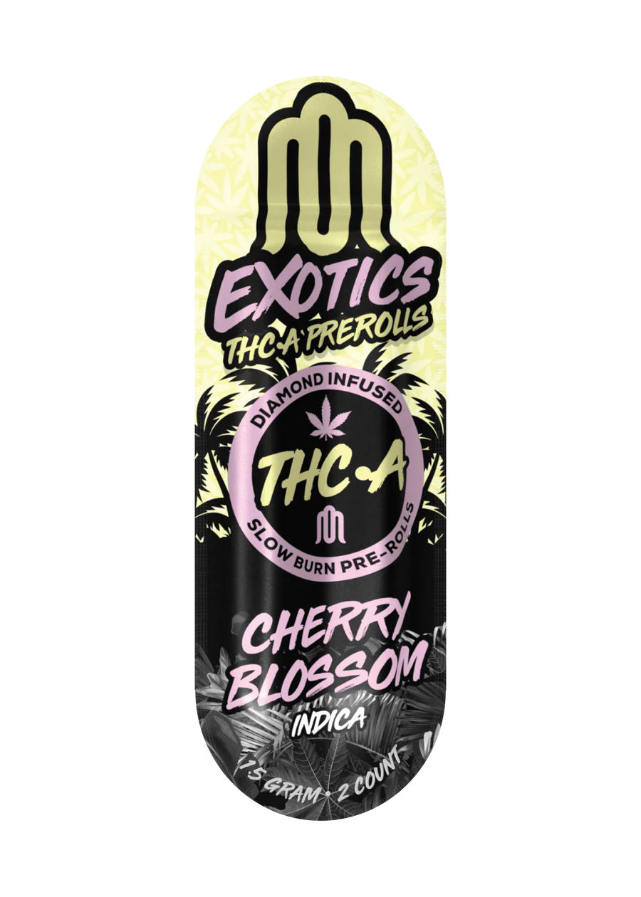 Buy Exotics THCA Diamond Infused Pre-Rolls | THCA | 1.5g x 2 Count ...